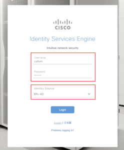 Cisco ISE (3.0) - Admin Access via Active Directory